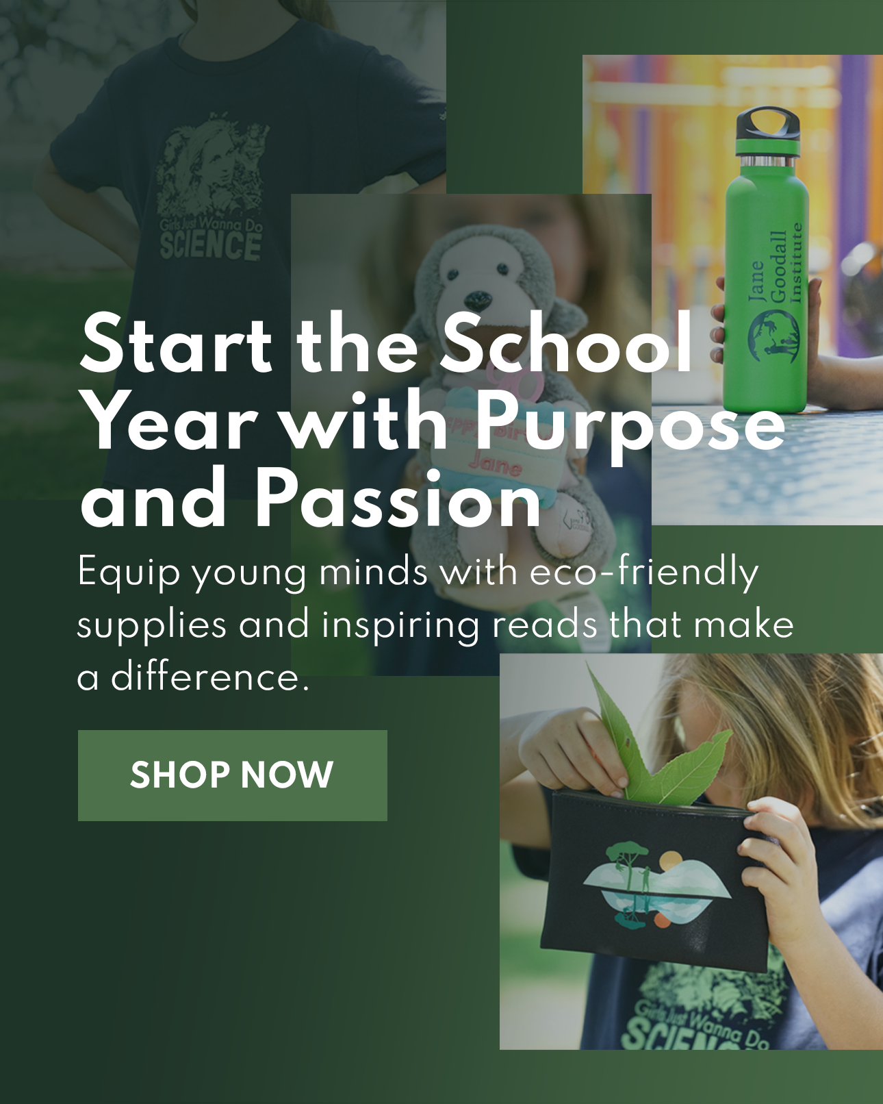 Homepage | Jane Goodall Institute Official Store USA